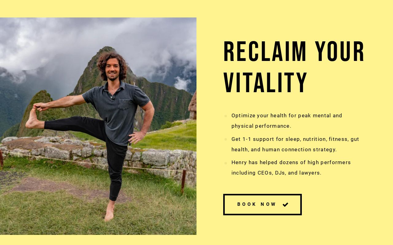 Henry Snow Health Coaching